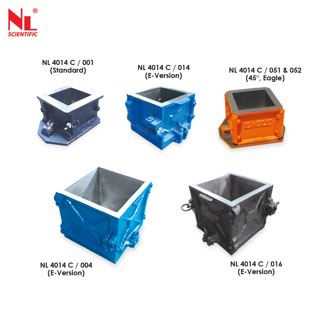 Cast Iron Cube Mould 100mm/150mm/200mm